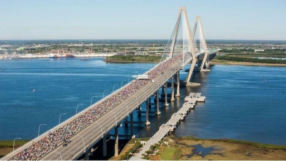 Miles of Cooper River Bridge Run history - NewsBreak
