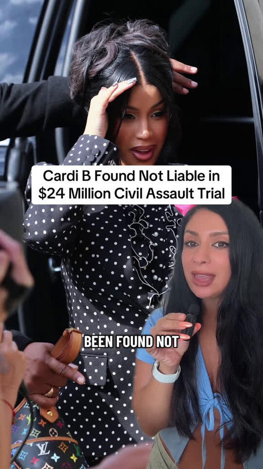 Cardi B Found Not Liable in $24 Million Civil Assault Trial #cardib # ...