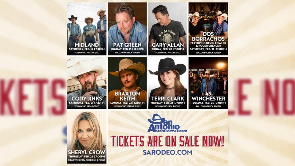 San Antonio Rodeo announces star-studded 2026 entertainment lineup! - NewsBreak