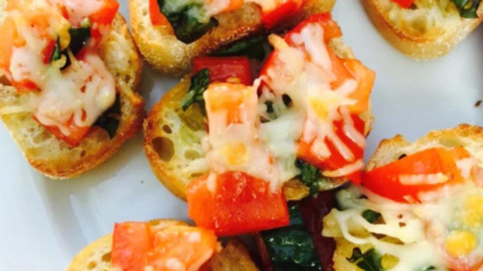 Cooking with The Food Nanny - Fresh Tomato Bruschetta with Basil ...