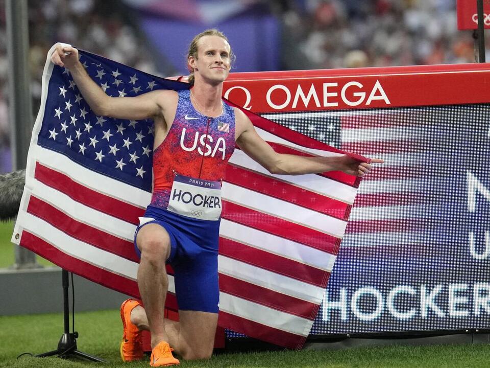 Oregon's Cole Hocker stuns at Paris Olympics, wins gold in men's 1,500 ...