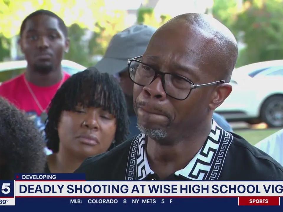 Suspect sought in deadly double shooting at vigil