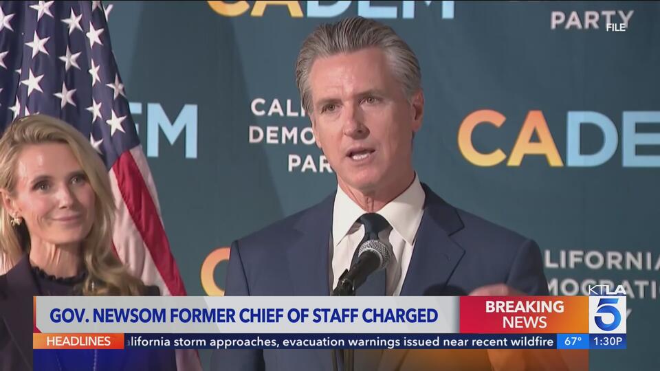 Gov. Newsom’s former chief of staff indicted on public corruption ...