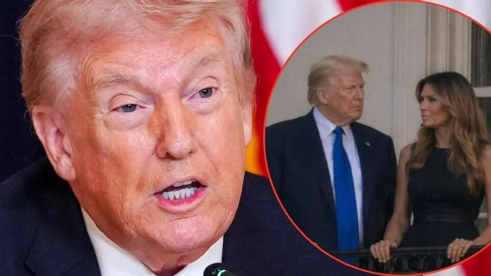 EXCLUSIVE PHOTOS: President Trump and Wife Melania Share Rare Intimate ...