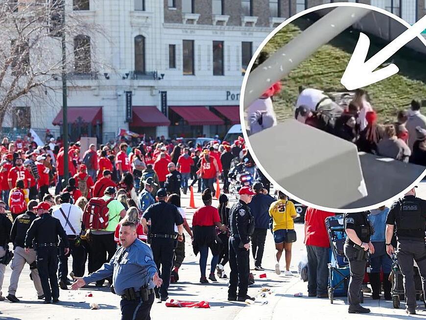 Stunning Video Shows Bystanders Tackling Suspected Shooter at Kansas ...