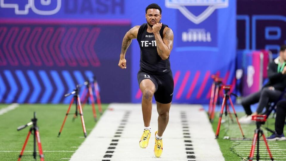 2024 NFL Combine results: Tight end measurements and 40-yard dash times ...
