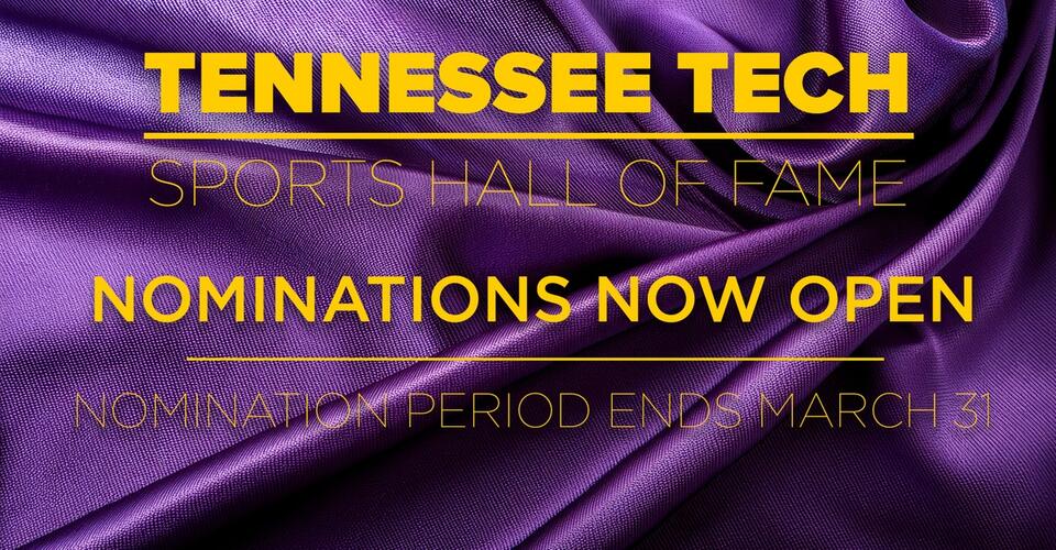 Nominations now open for 2026 TTU Sports Hall of Fame through March 31 ...