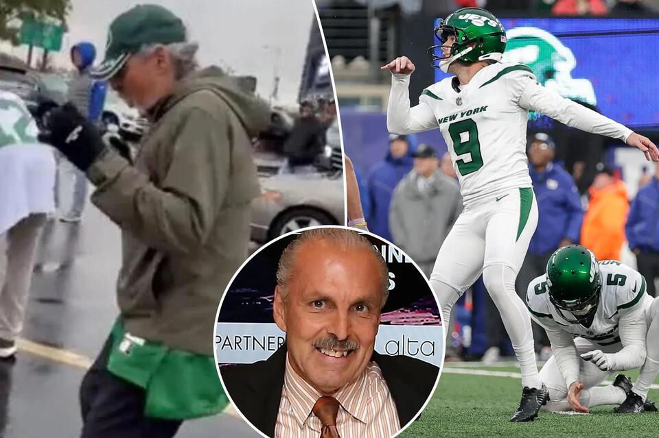 Joe Benigno watched Jets’ win over Giants in MetLife Stadium parking ...