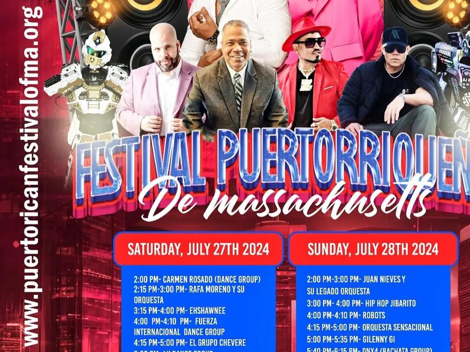 Puerto Rican Parade and Festival of Massachusetts taking place in ...