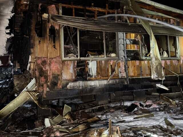 Tucson Fire crews battle mobile home blaze on Westside - NewsBreak