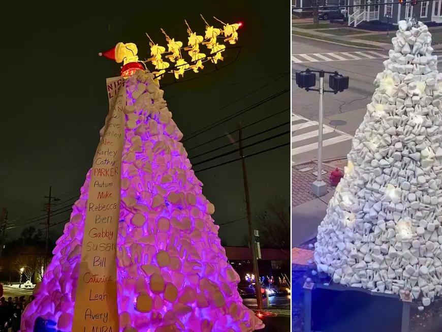 Deck the Halls with… Teeth? Michigan’s Weirdest Christmas Tree Yet