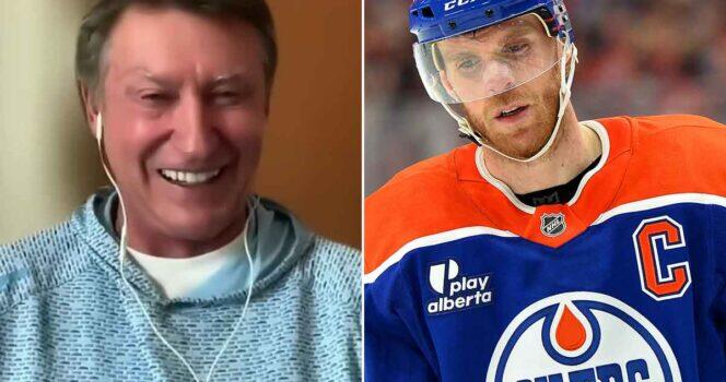 Wayne Gretzky delivers funny response about Connor McDavid’s future ...