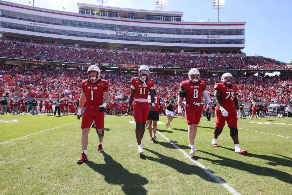 NC State Football vs. UNC Sold Out, Marking 27 Straight Sell Outs at ...