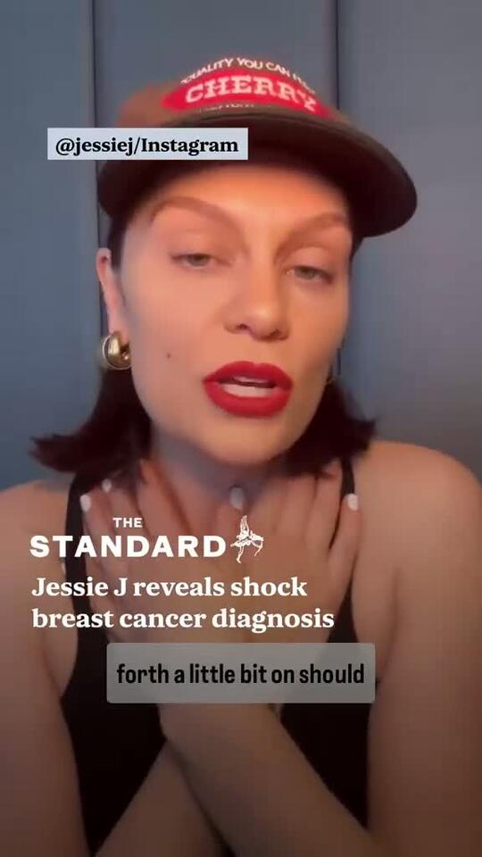 Singer Jessie J has revealed she has been diagnosed with “early breast ...