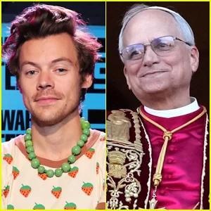 Harry Styles Explains Why He Randomly Appeared at Pope Leo XIV's ...