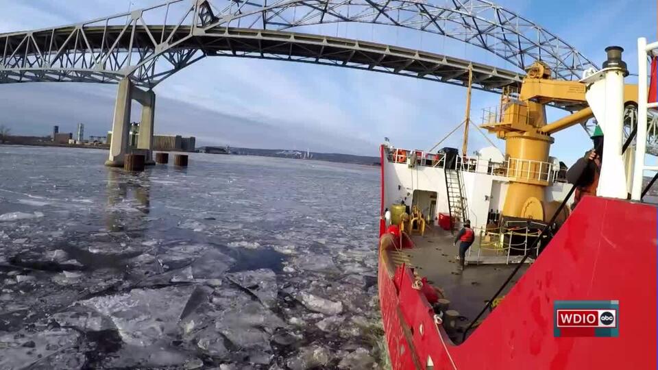 Come on board the U.S. Coast Guard Cutter Mackinaw during Operation ...