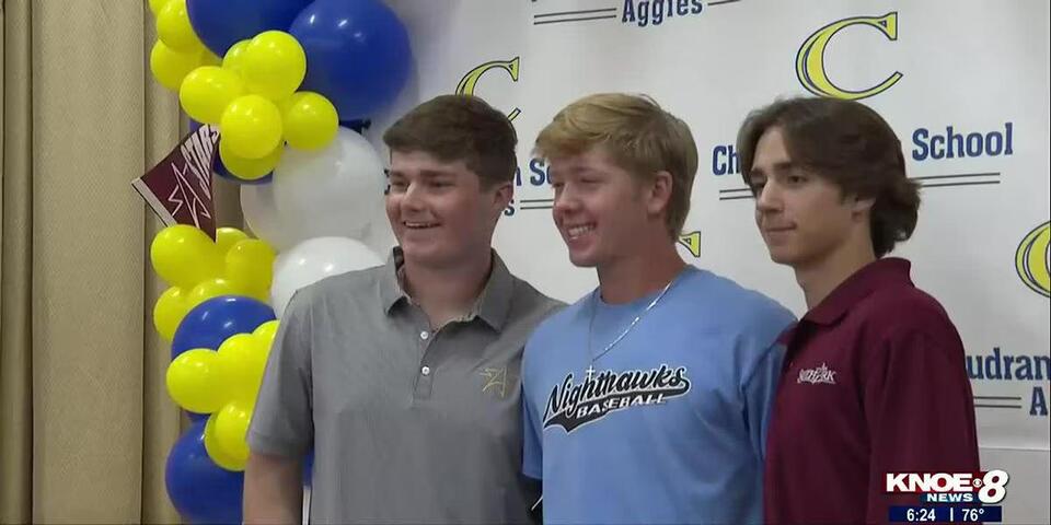 Three Choudrant baseball stars headed to the college ranks - NewsBreak