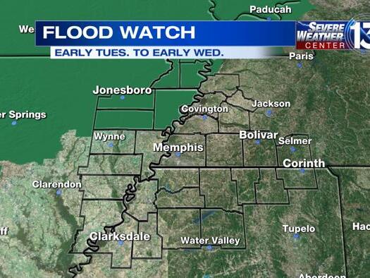 Remnants of Beryl heading to the Mid-South