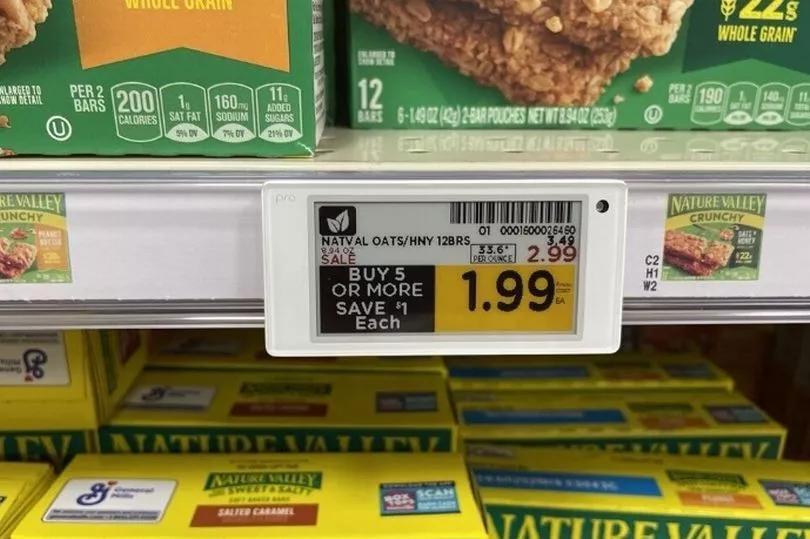 Kroger quietly rolls out new controversial new price tag system - NewsBreak