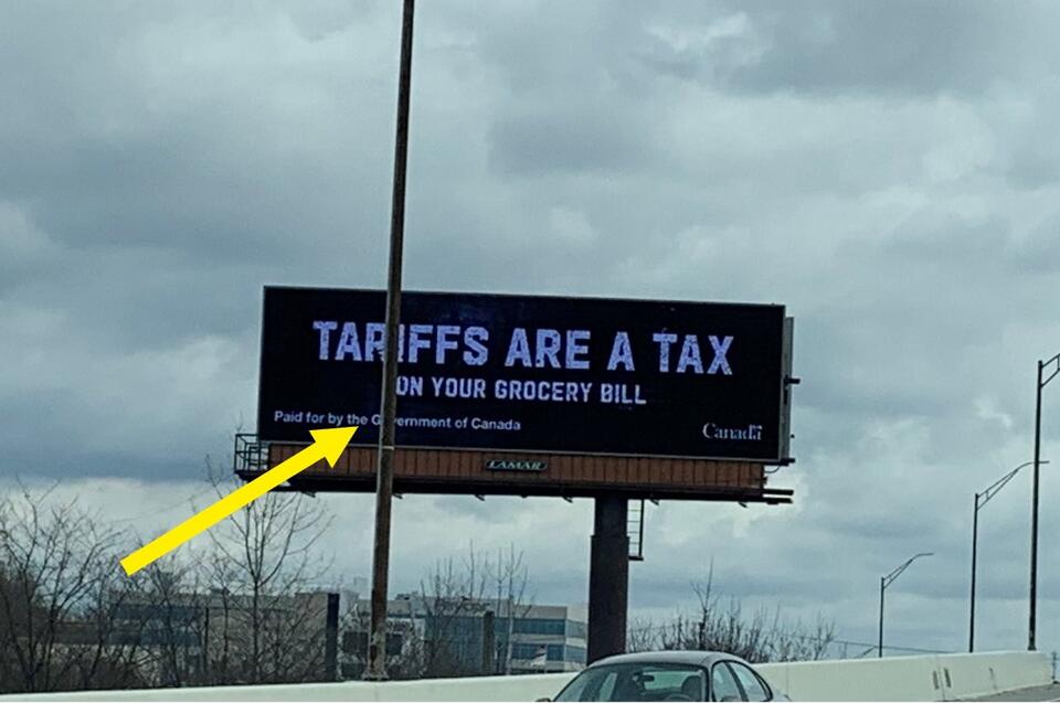 These Billboards From The Canadian Government In Red States Are Going ...