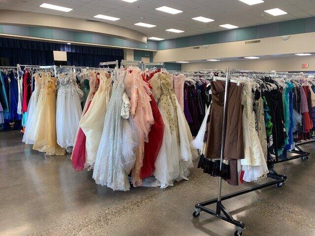 The Prom Closet provides free attire for those attending homecoming