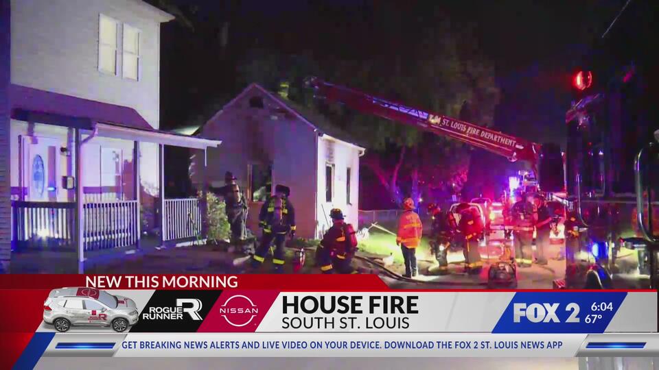No injuries reported in overnight fire in south St. Louis - NewsBreak