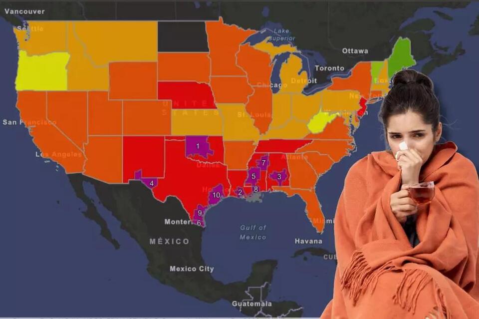 Oklahoma Among Worst States Currently Suffering From The Flu - NewsBreak