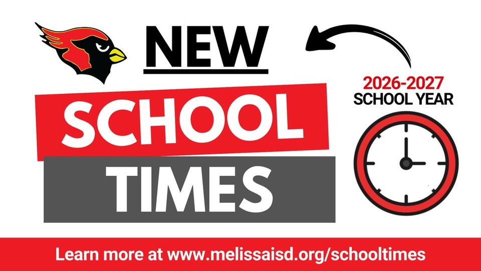 Melissa ISD adjusts school times for 2026-2027 - NewsBreak
