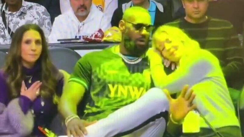LeBron James Displays the Ultimate Rizz With Lakers Owner Jeanie Buss ...