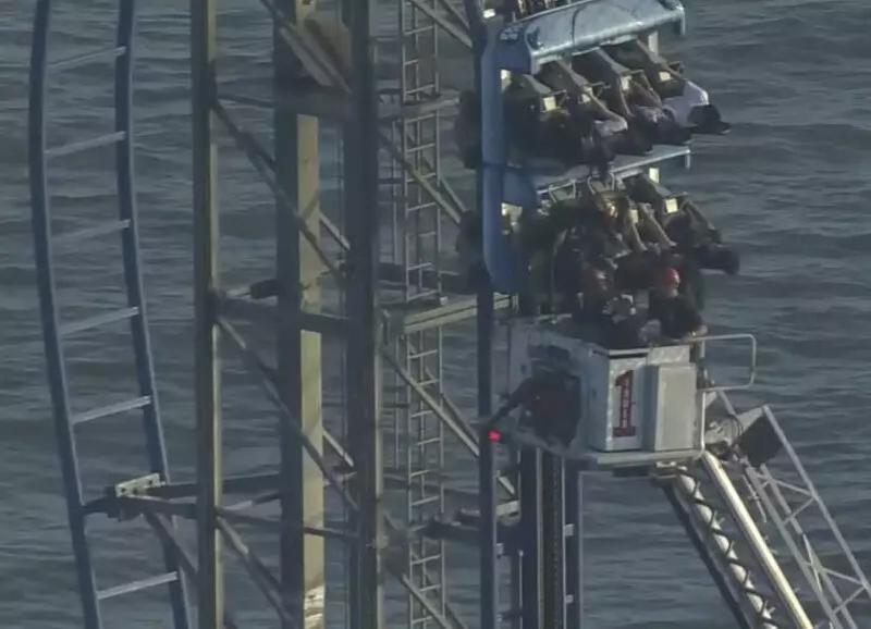 8 Students Rescued After Hours Stuck on Roller Coaster - NewsBreak