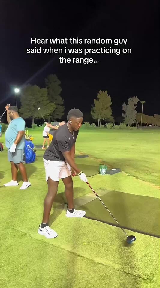 Hear what this random guy said when i was practicing on the range ...