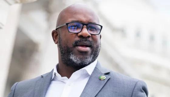 Rep. Jamaal Bowman Rips Rapper Lord Jamar’s Views On Kamala Harris ...