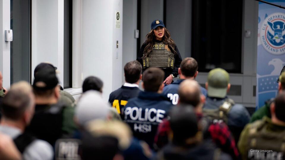 Homeland Security Secretary Kristi Noem joins NYC immigration raids - NewsBreak