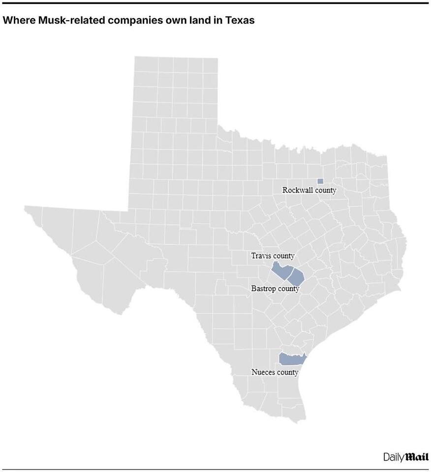 Staggering extent of Elon Musk's Southern land grab revealed - NewsBreak