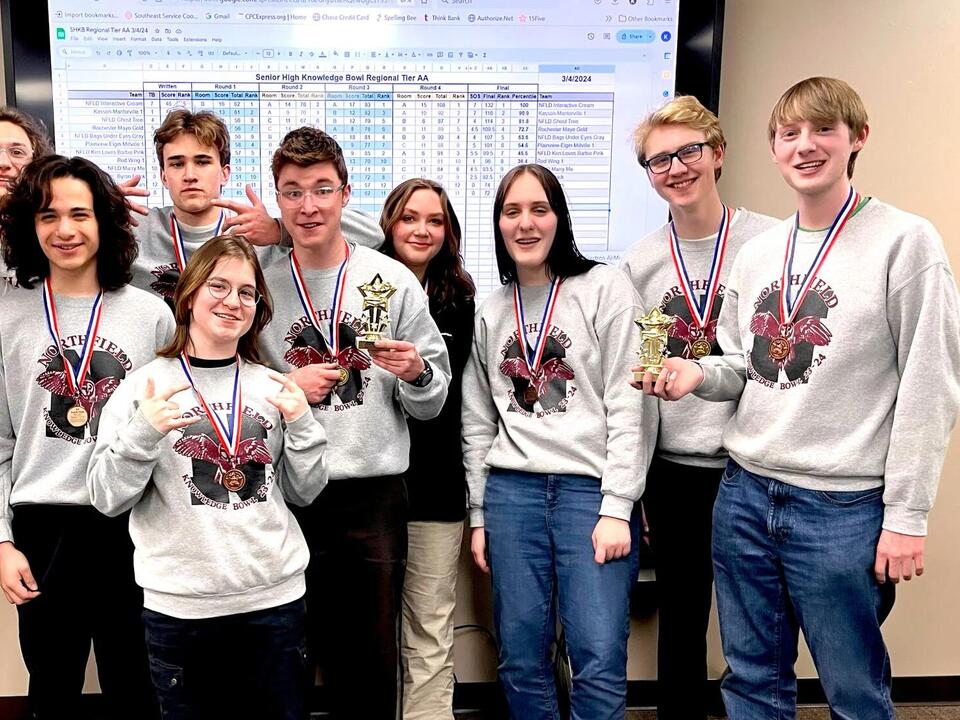 Northfield Knowledge Bowl sends 2 teams to state