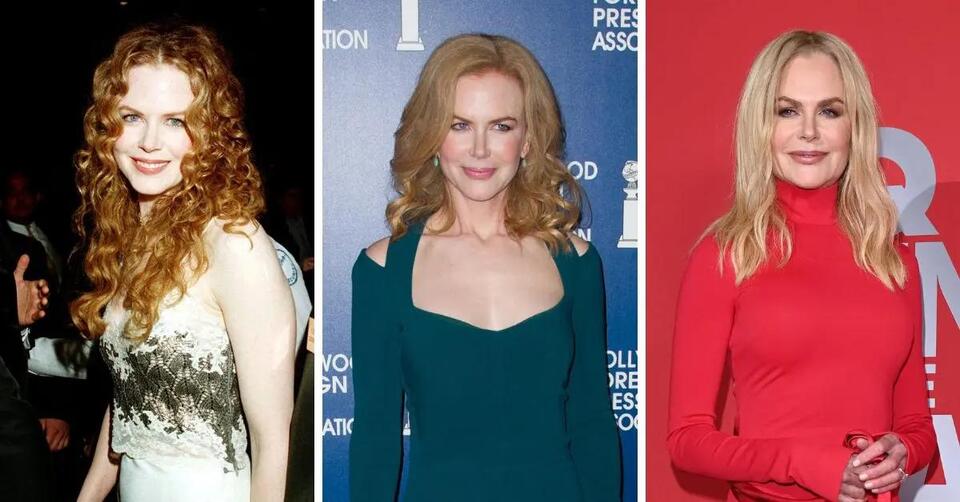 Inside Nicole Kidman's Shocking Red Carpet Transformation Over The ...