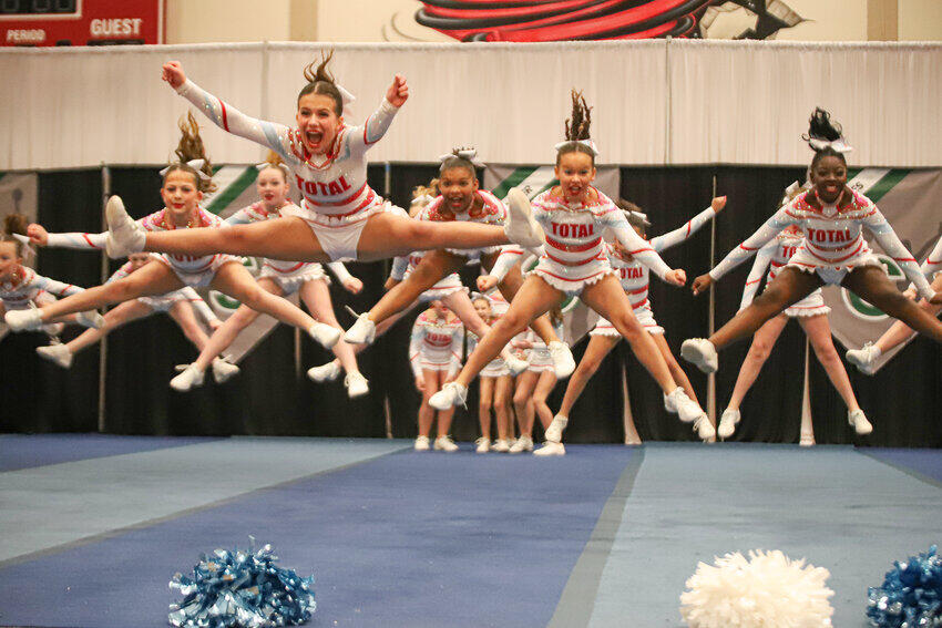 TSD youth cheer team completes perfect season, clinches state ...
