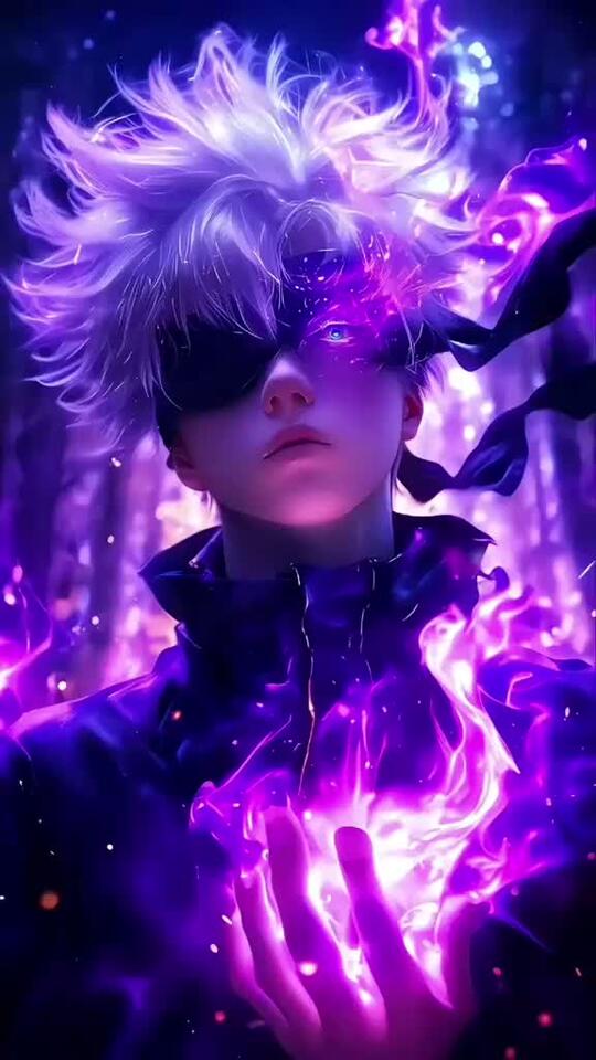 'a different gojo #aiart #anime #ai #animeedit #jujutsukaisen # ...