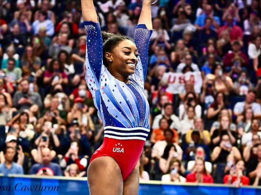 Biles leads after day one at U.S. Olympic Trials, as injuries plague ...