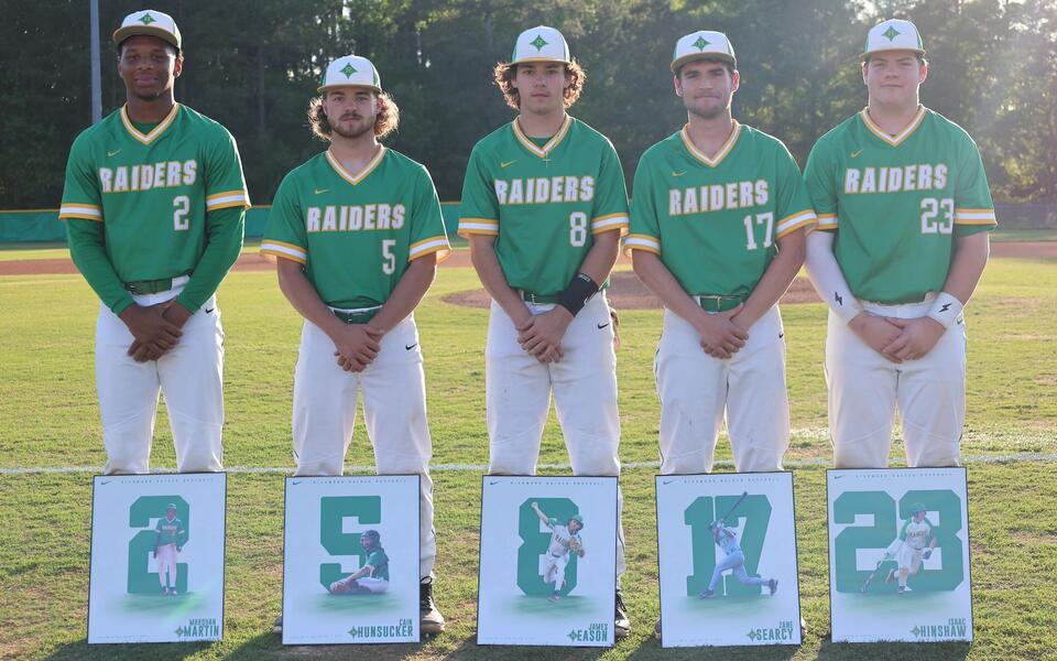 PHOTOS: Raider baseball senior night - NewsBreak