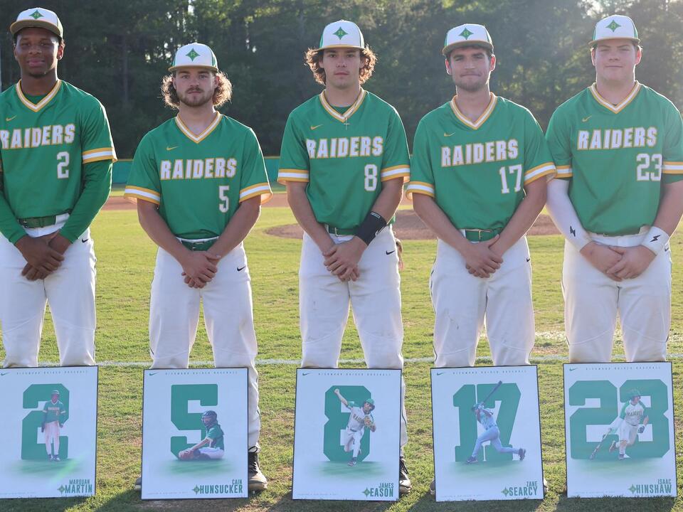 PHOTOS: Raider baseball senior night