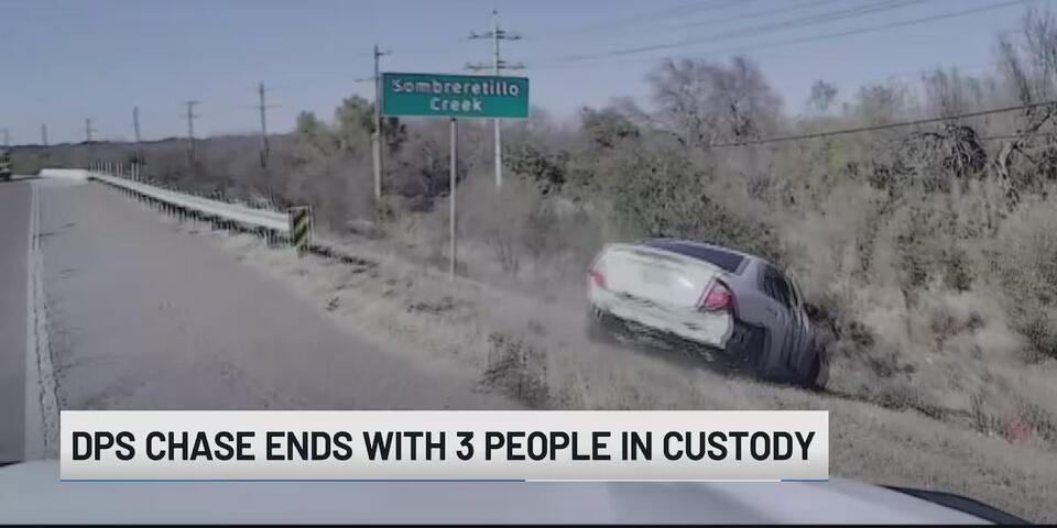 High-speed chase ends with three people in custody - NewsBreak
