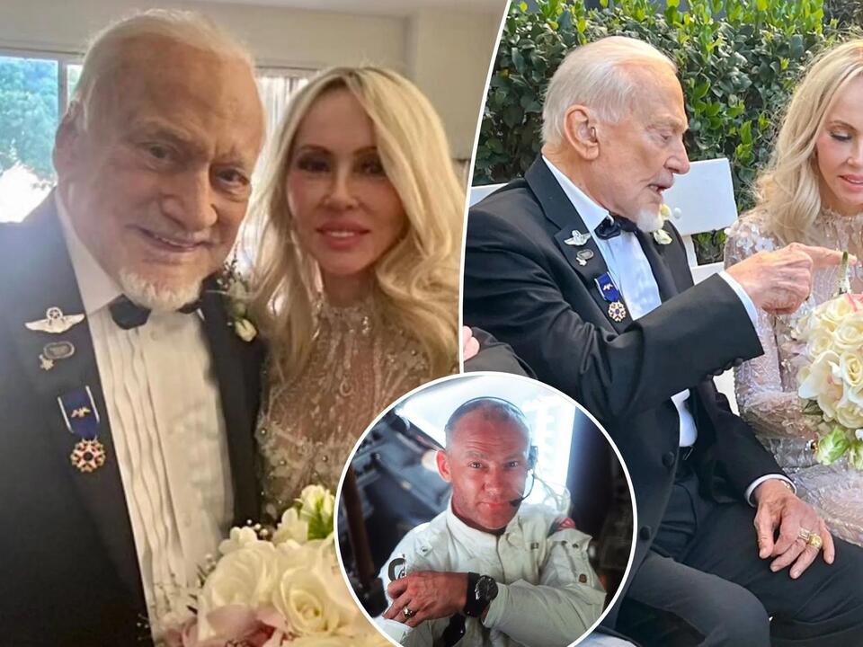 Astronaut Buzz Aldrin gets married to 63-year-old girlfriend on 93rd ...