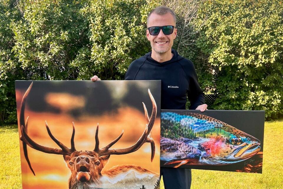 Travis Glasgow’s Latest Fabric Line Brings Wyoming Art Home - NewsBreak