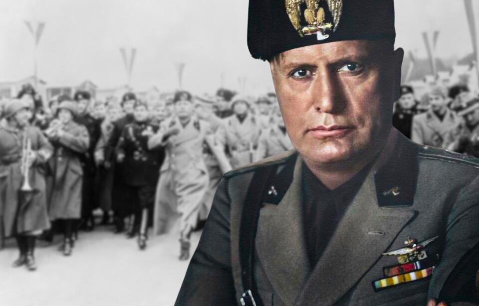 The execution of Benito Mussolini and his mistress near the end of WWII ...