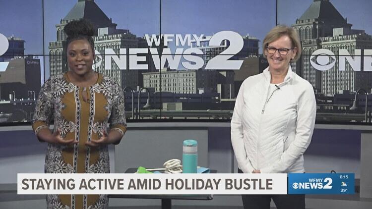 Fitness coordinator shares tips on staying active during the holidays ...