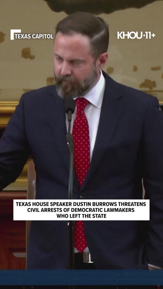House Speaker Dustin Burrows (R) said he'd sign warrants for civil ...