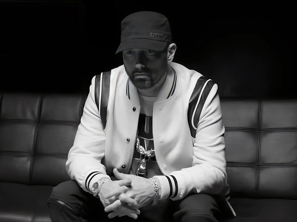 The classic chorus Eminem wrote in 30 seconds: “As soon as the beat ...