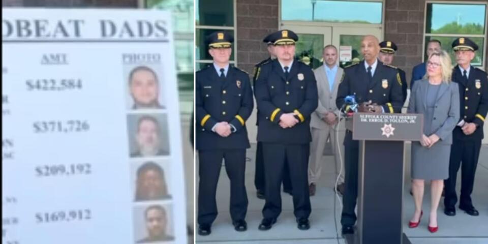 Top 'Deadbeat Dads' Unveiled By Suffolk Sheriff Ahead Of Mother's Day ...