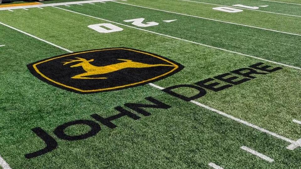 University Of Iowa Adds Corporate Logo On Kinnick Stadium Field - NewsBreak